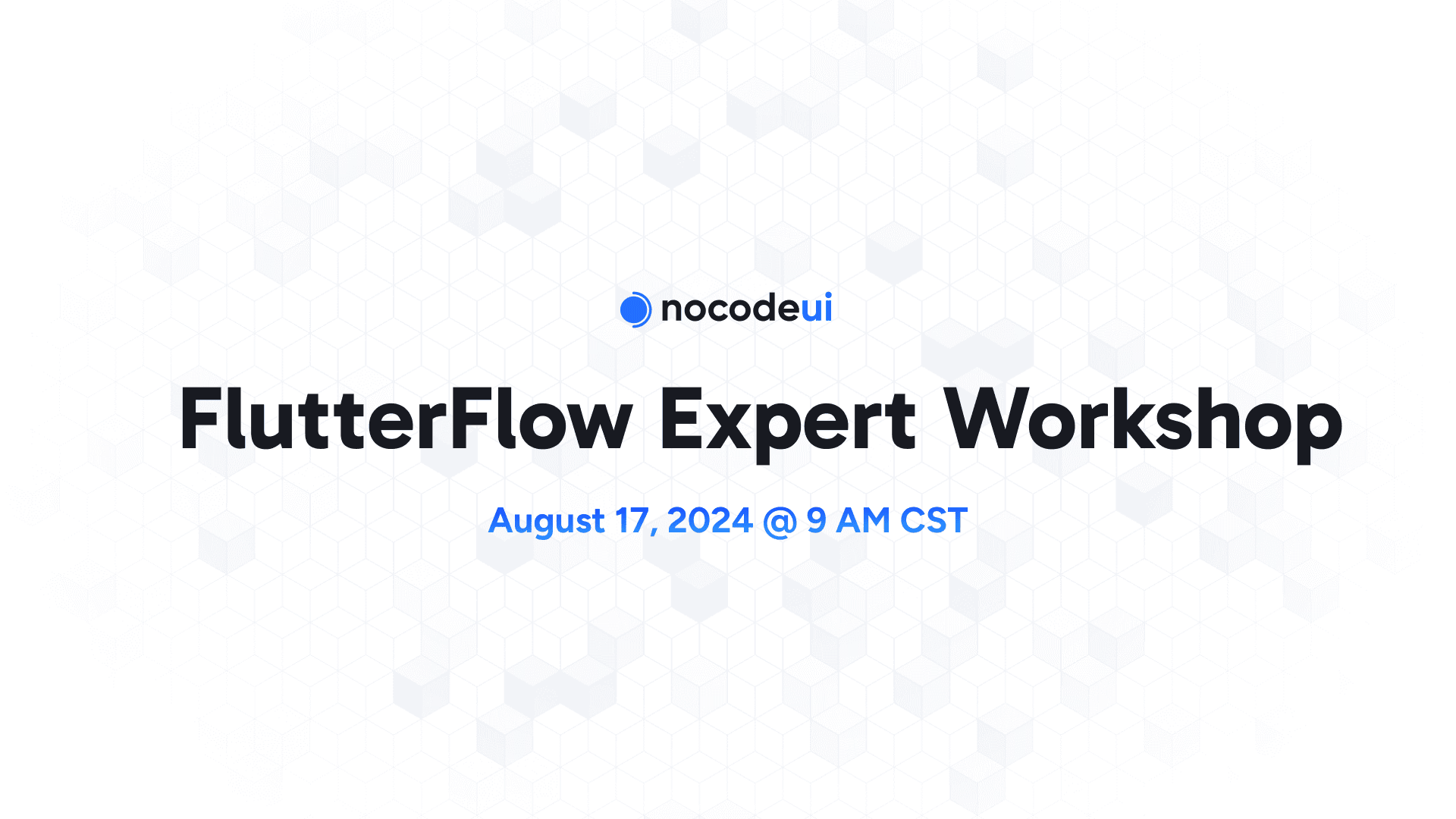 FREE FlutterFlow Expert Workshop